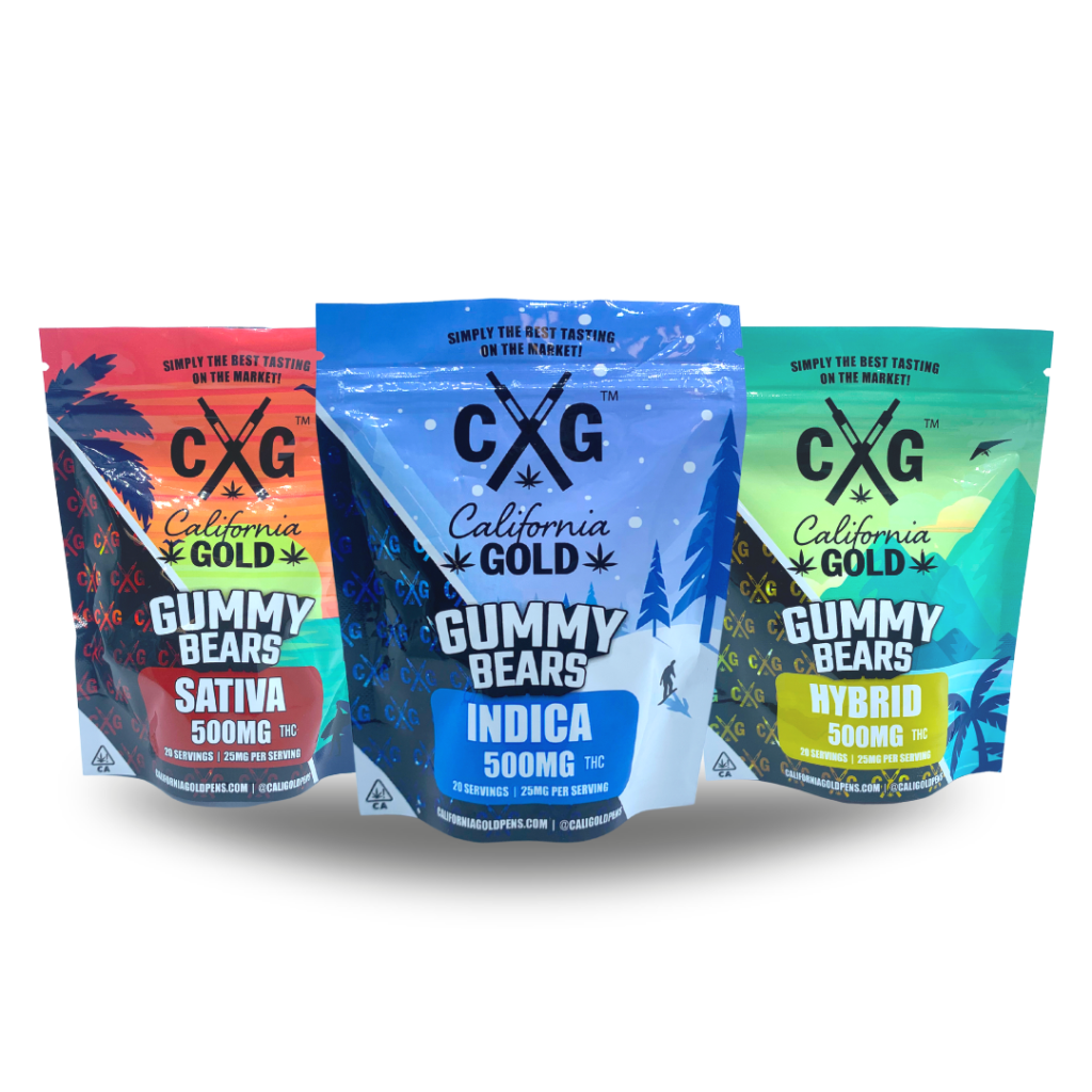 CaliGold Edibles 500MG PER BAG - CALIFORNIA GOLD PENS